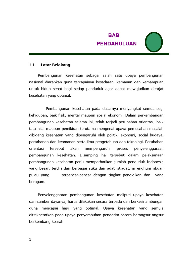 ISI PROFIL 2020 New | PDF