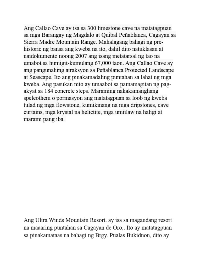 Brochure Filipino | PDF