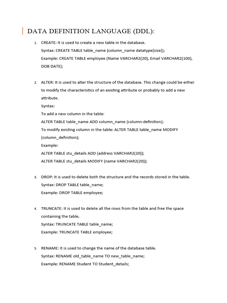 DBMS Notes | PDF | Databases | Backup DBMS Notes | PDF | Databases | Backup