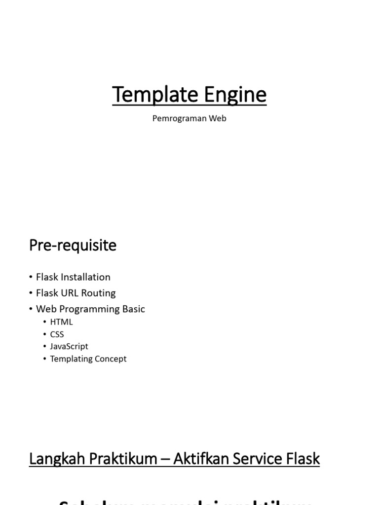 p9. Template Engine | PDF