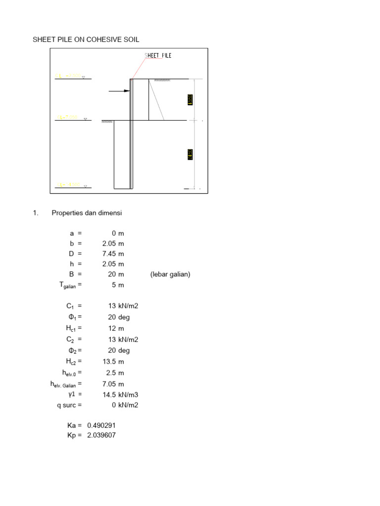 Calsheet Sheet Pile | PDF