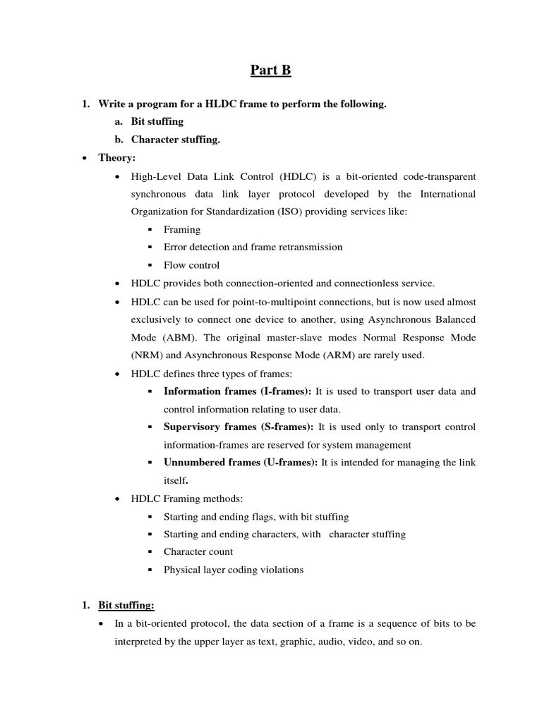 CN Lab Part B Exp 1 and 2 | PDF | Computer Networking | Internet Protocols
