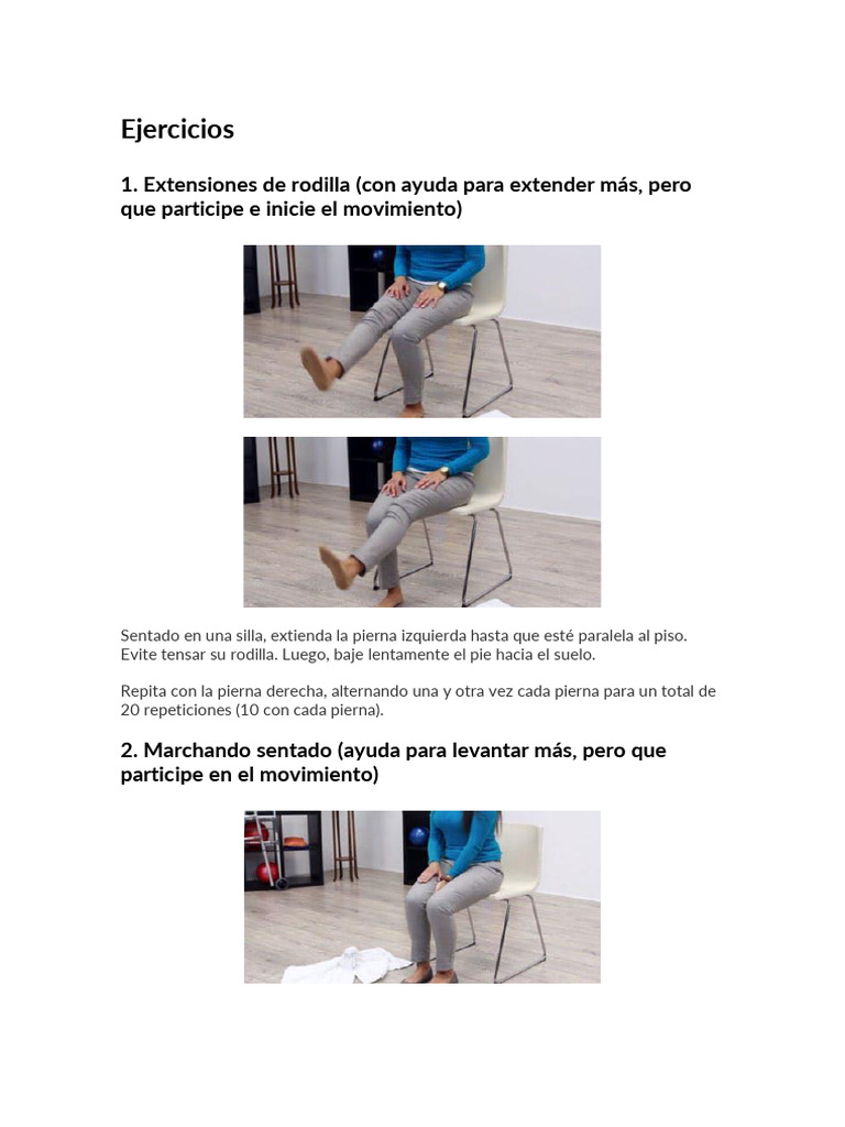 Ejercicios Movilidad | PDF | Mano | Hombro