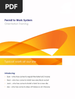 ADNOC Group WMS Permit To Work Answer Booklet | PDF | Vice President ...