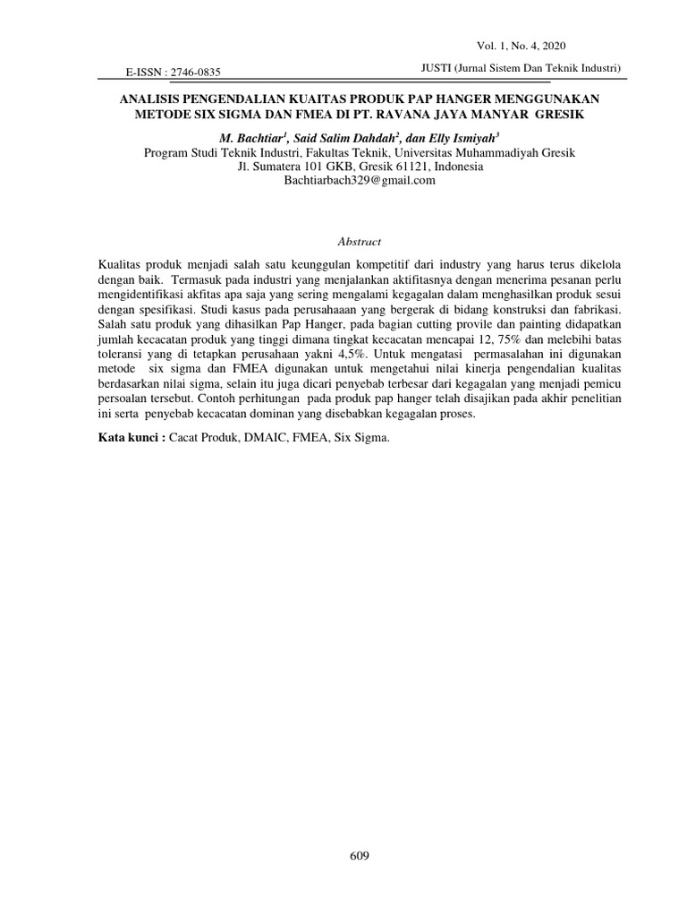 Fmea 4 | PDF | Bisnis