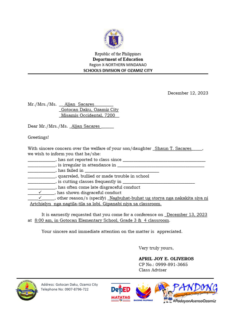 Call Parent Form | PDF