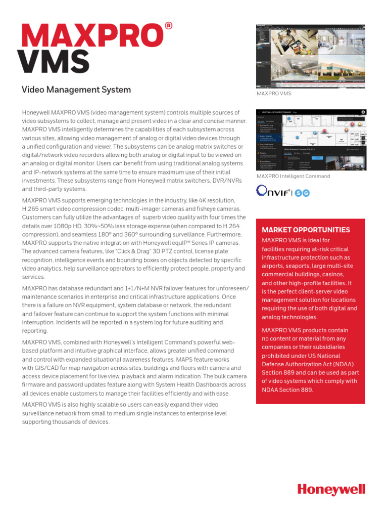 Maxpro_VMS_Solution | PDF | Computer Security | Security