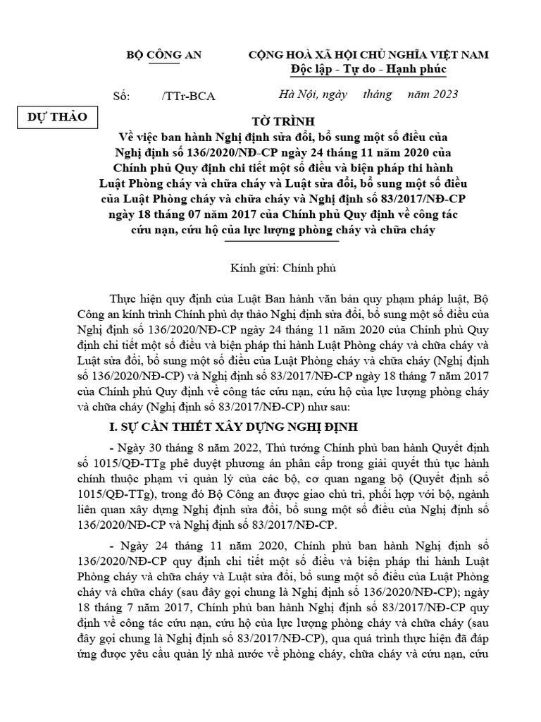 Du Thao To Trinh CP | PDF