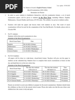 Grade 12 Mock Examination Timetable 2025 | PDF