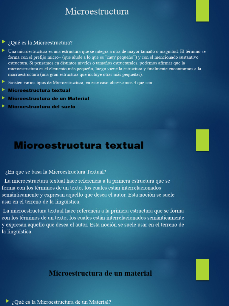 Microestructura Y Cohesión | PDF | Microestructura | Cohesión grupal