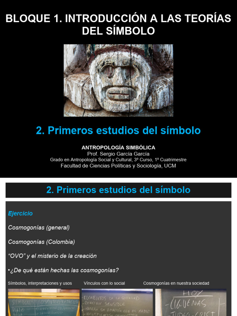 Introducción al Símbolo en Antropología | PDF | Semiótica | Los símbolos