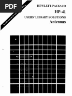 HP-42S Programming Examples and Techniques - 1988 | PDF