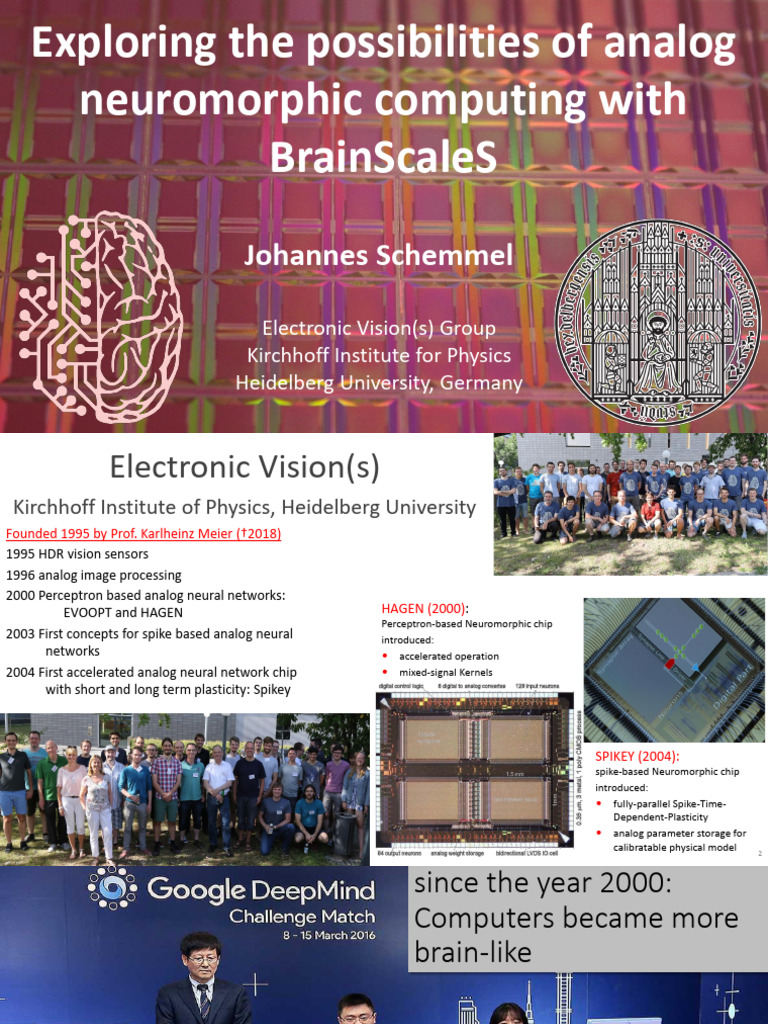 Exploring The Possibilities of Analog Neuromorphic Computing With BrainScaleS | PDF | Central ...