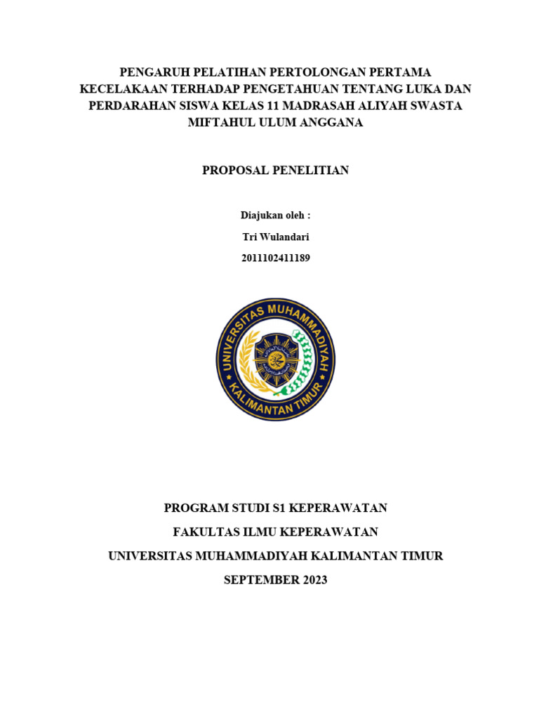 Proposal Skripsi 2023 Bab 3+4 Fix | PDF