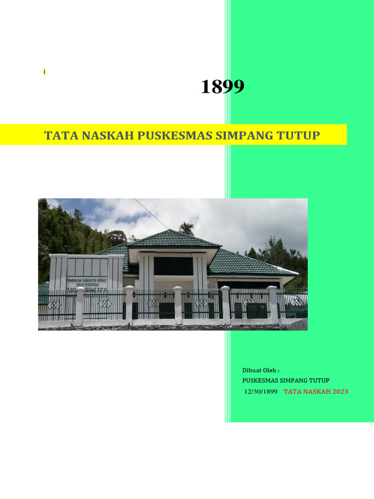 TATA NASKAH pkm sttp | PDF