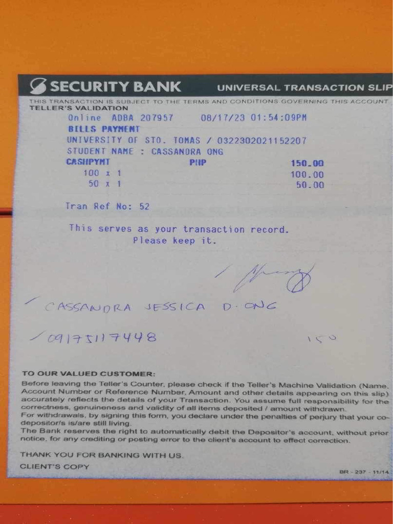 Proof of Payment | PDF