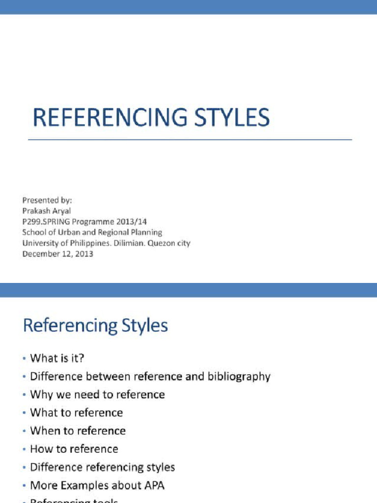Module-2 (Referencing Styles & Bibliography) | PDF Module-2 (Referencing Styles & Bibliography) | PDF