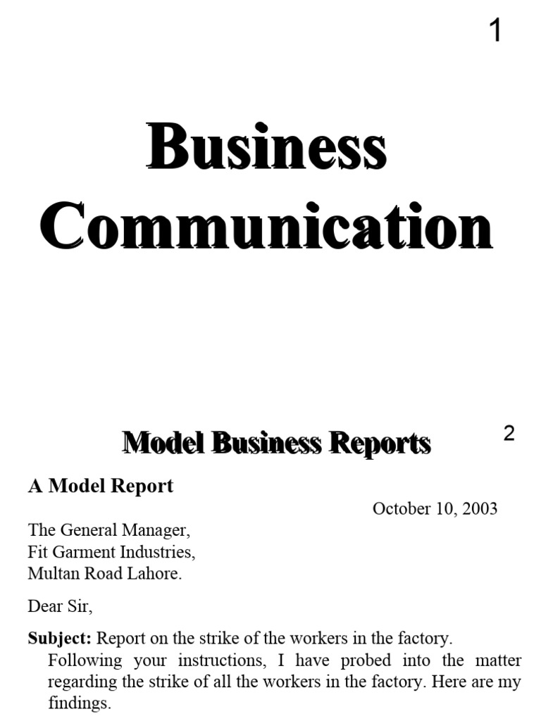 Lecture 29 | PDF | Memorandum | Business