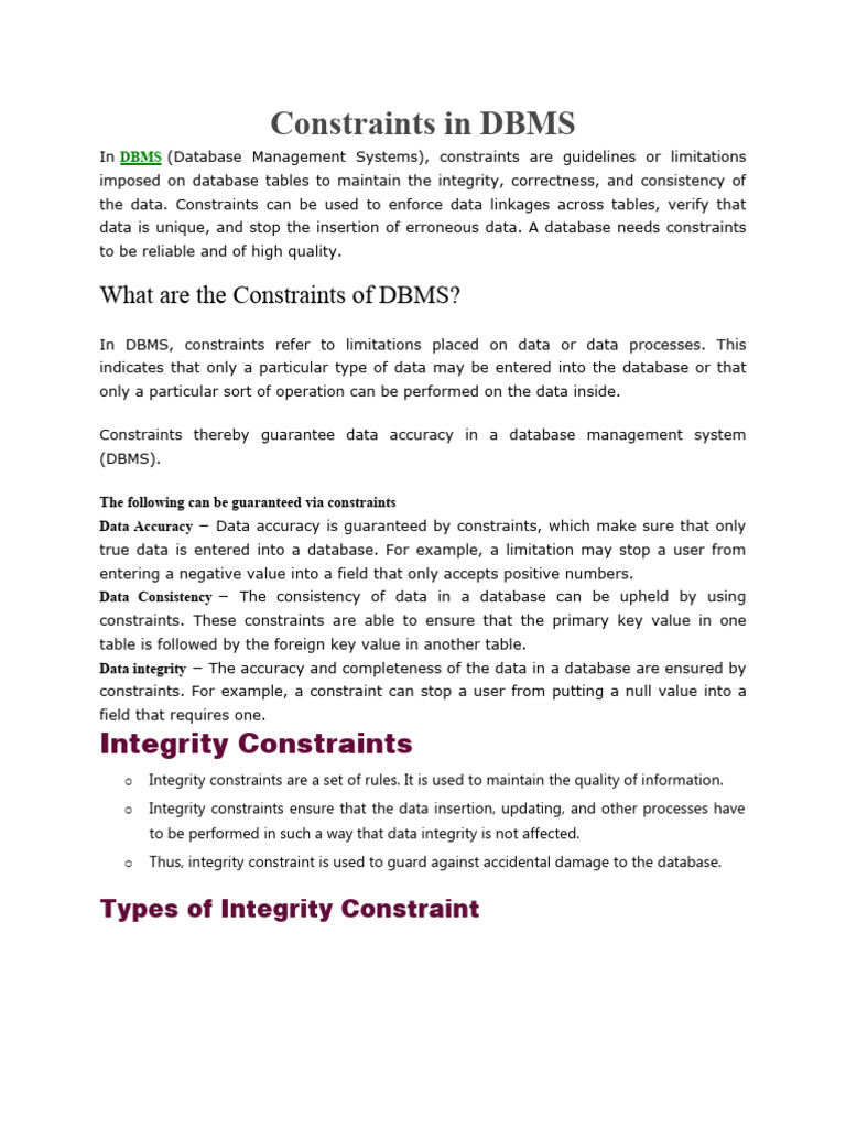 Dbms 5 Unit | PDF | Pl/Sql | Sql