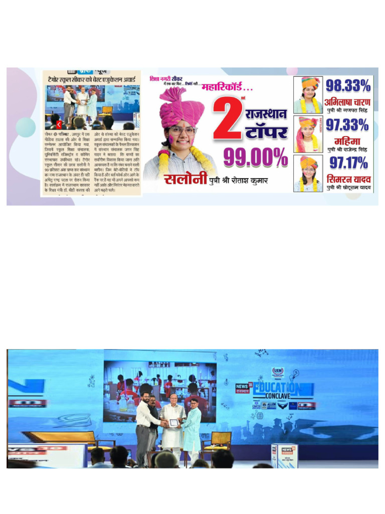 Best School in Sikar | PDF