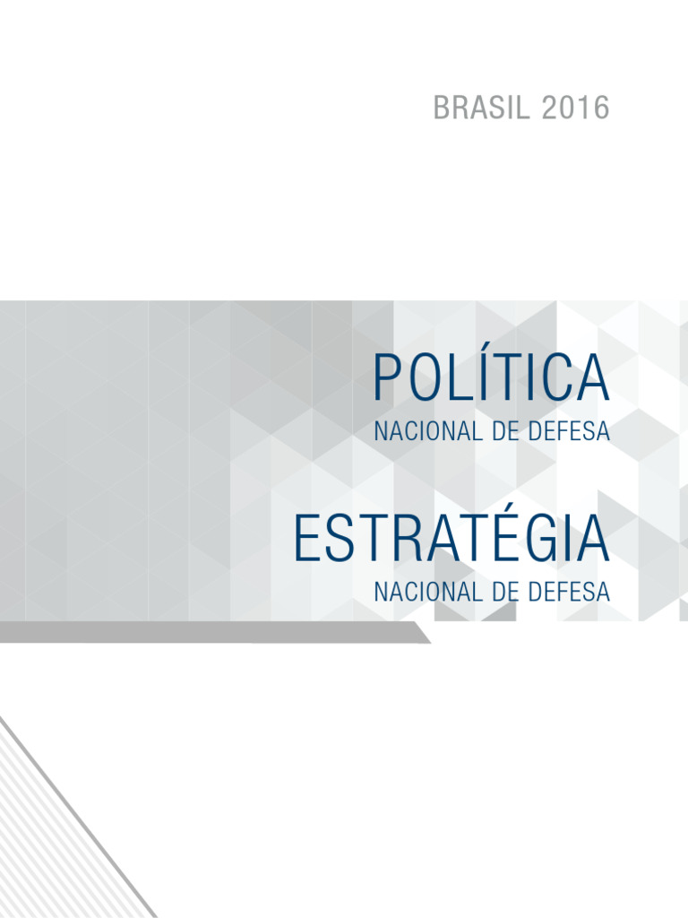 PND e End 2016 | PDF | Militar | Brasil
