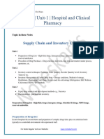 Community Pharmacy Management Notes | PDF | Pharmacy | Medical Prescription