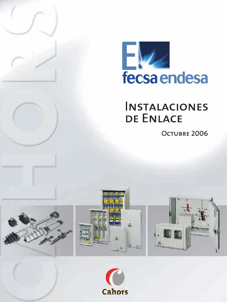 Fecsaendesa | PDF | Fusible (Eléctrico) | Tornillo