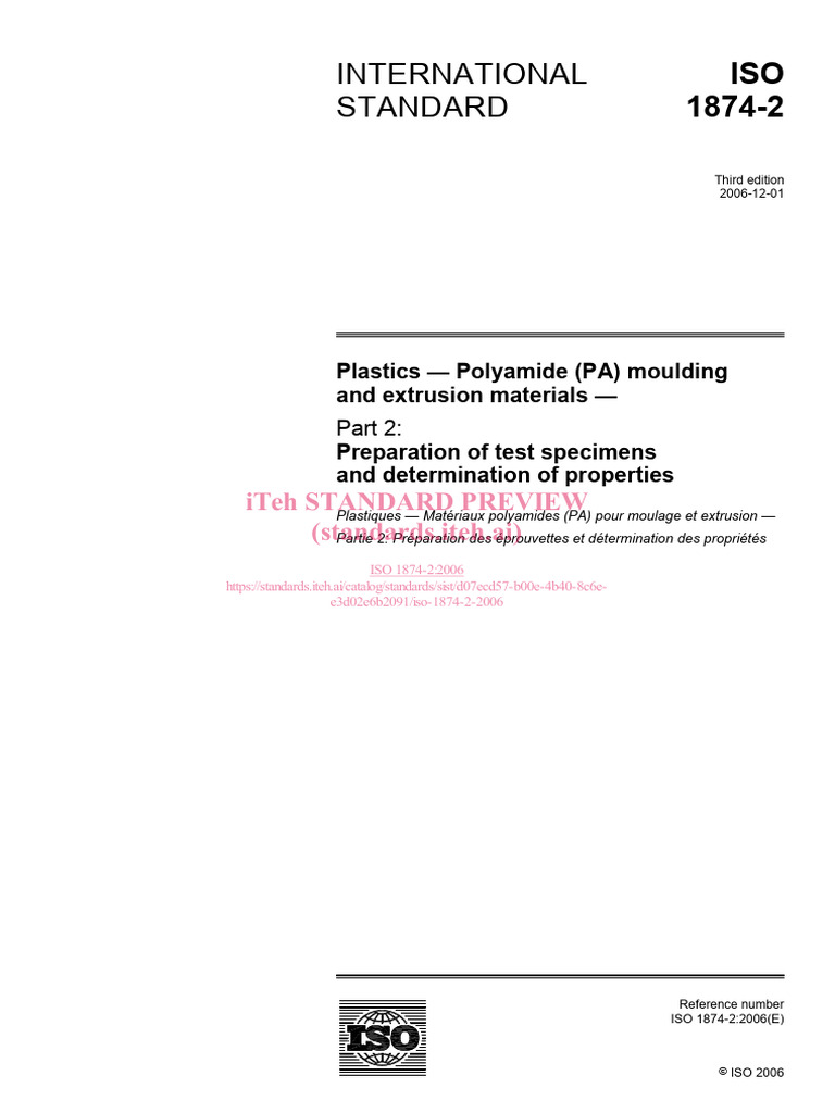 ISO-1874-2-2006 | PDF | International Organization For Standardization ...