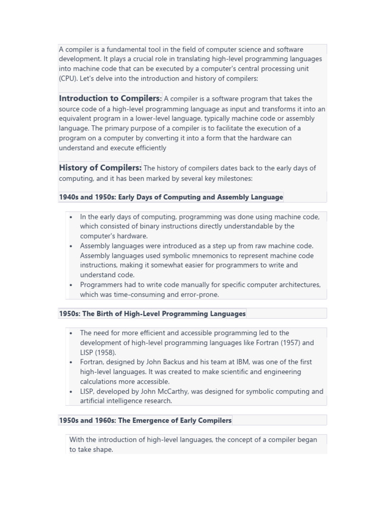 Compilers | PDF | Compiler | Program Optimization