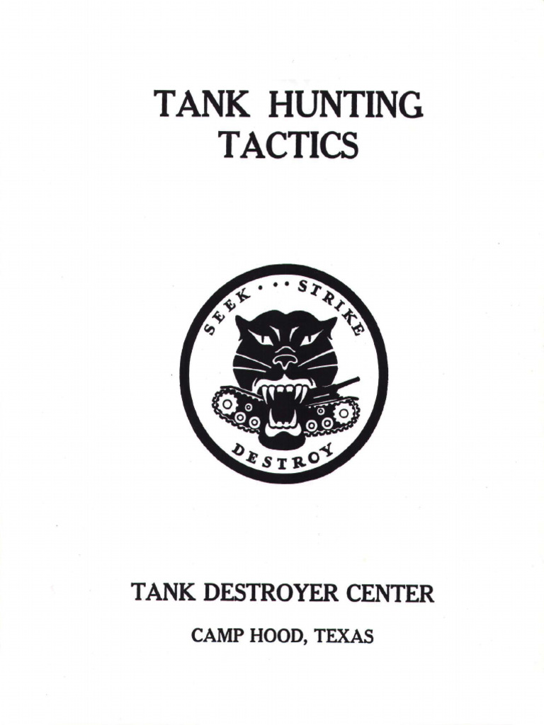 Tank Hunting Tactics - TDC Complete 3 | PDF