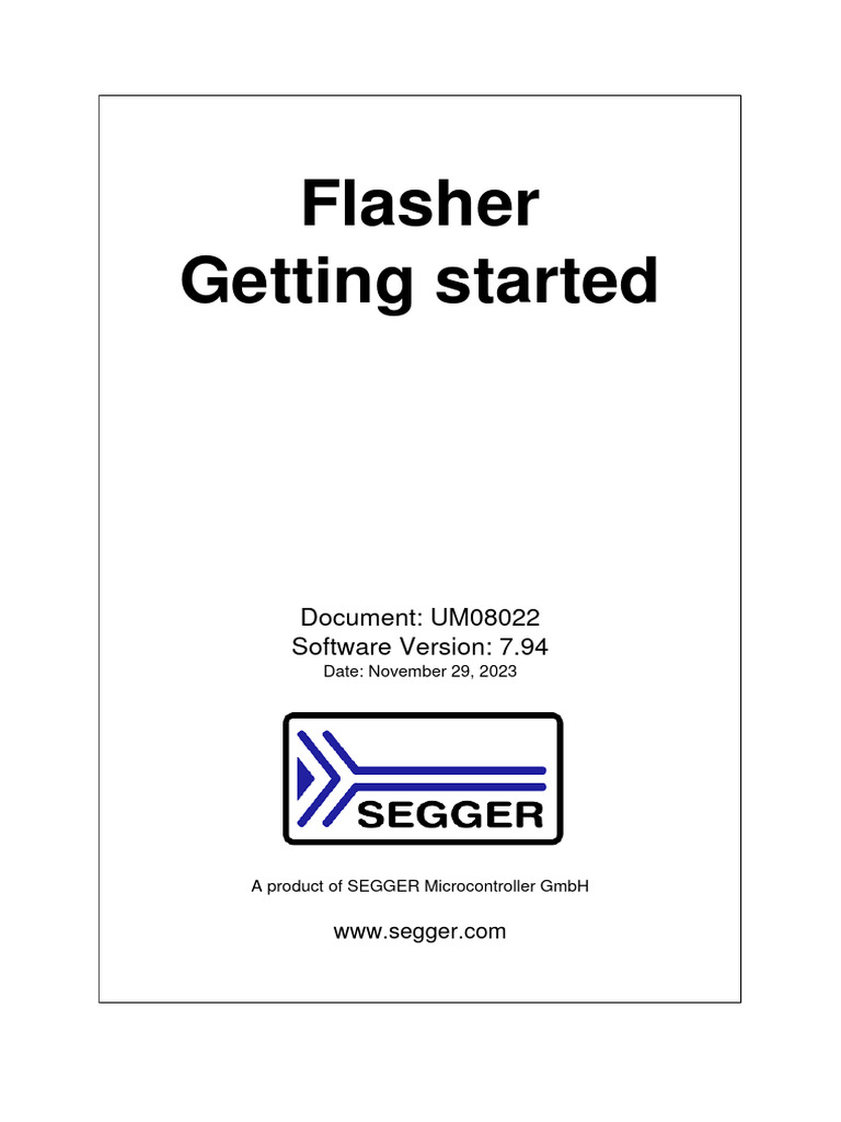 UM08022 Flasher | PDF | Software | Microcontroller