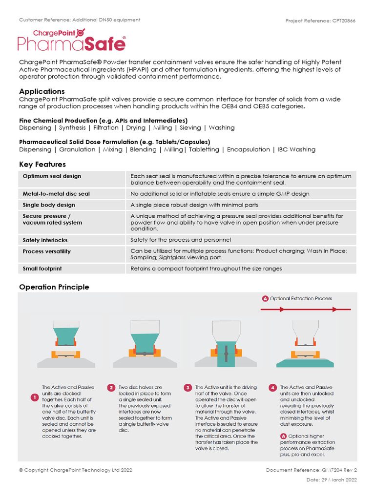 Charge Point | PDF | Valve | Tablet (Pharmacy)