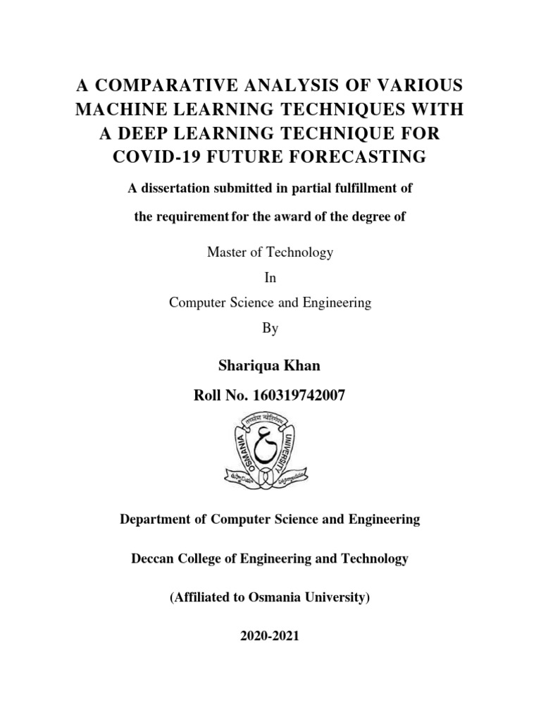 Thesis | PDF | Machine Learning | Deep Learning