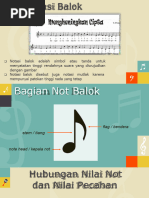 Dasar Not Balok (Nilai Not Dan Penjelasannya) | PDF