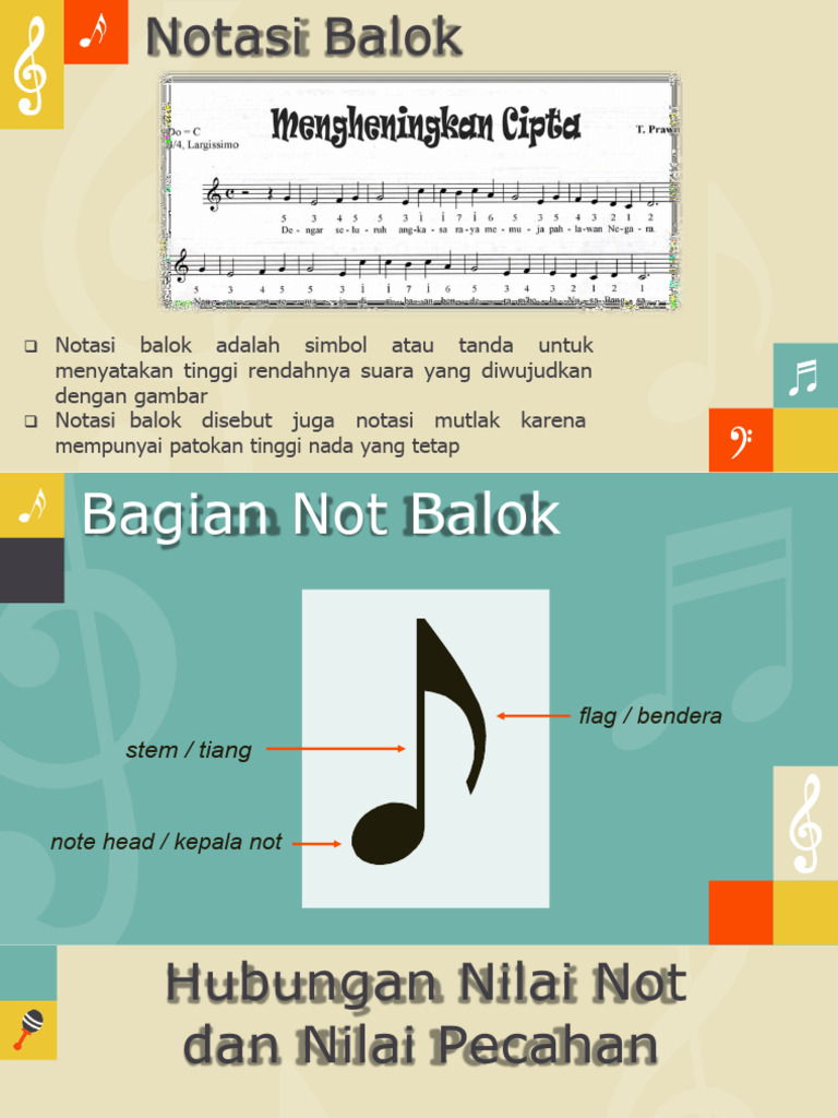 Pengantar Notasi Balok dan Nilainya | PDF
