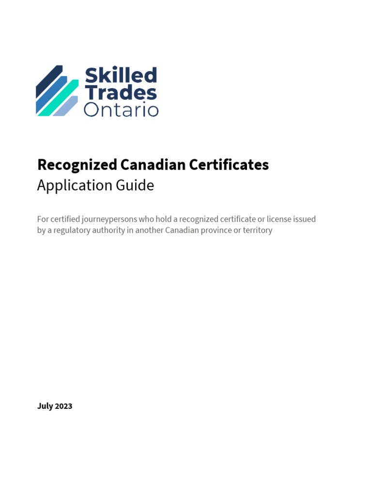 Recognized CA Certificates Application Guide and Form | PDF | Identity ...