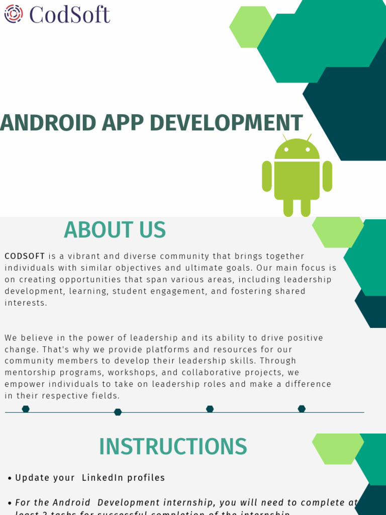 Android App Developmet | PDF | Mobile App | Graphical User Interfaces