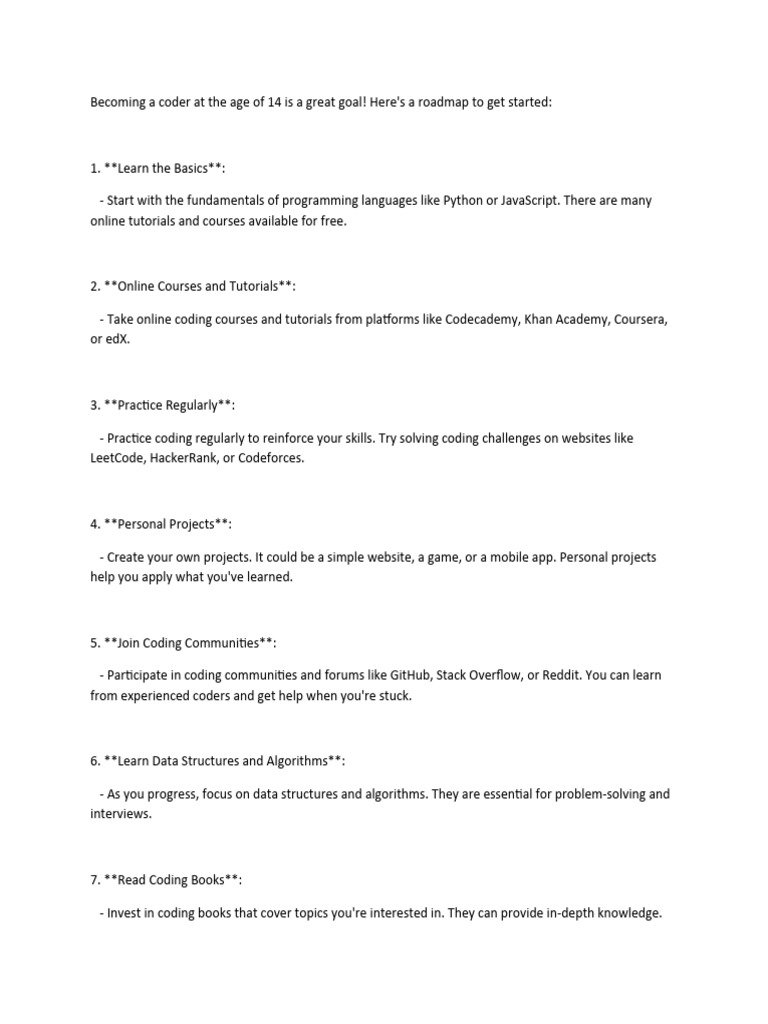 Becoming A Coder Pdf