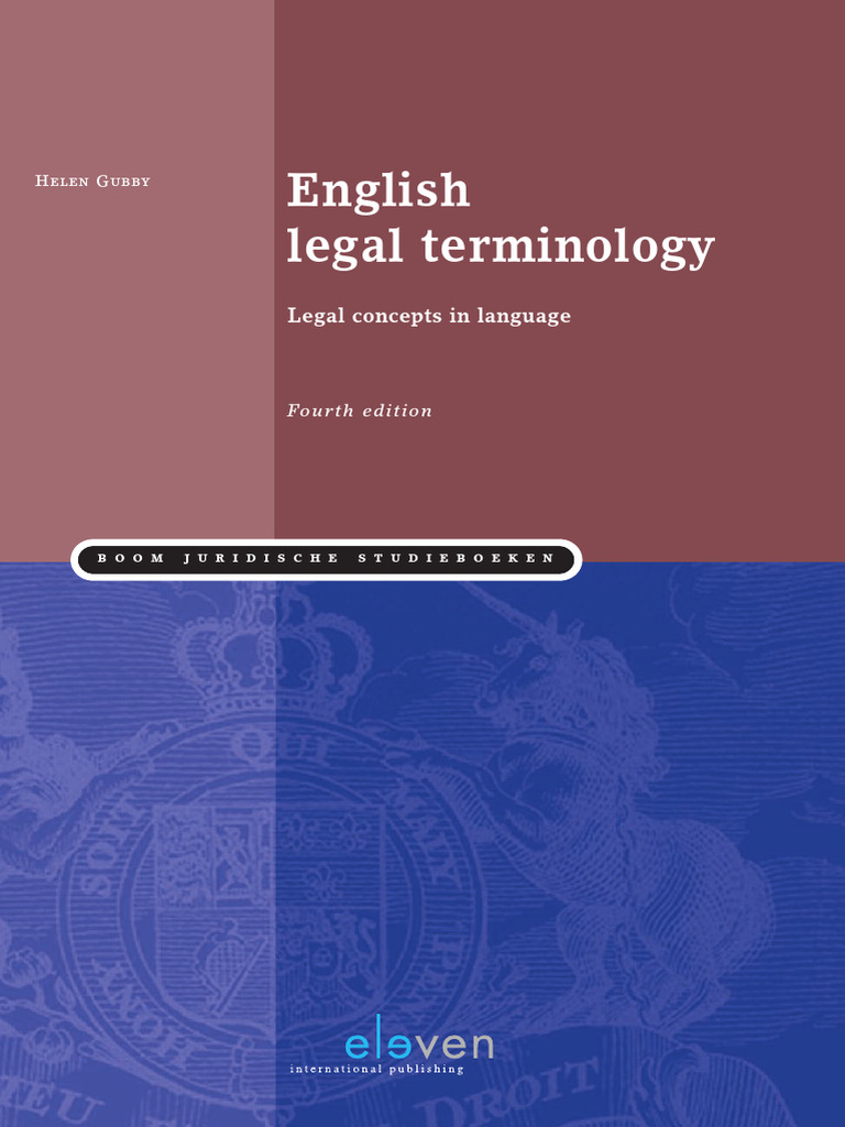 English Legal Terminology | PDF | United States District Court | State ...