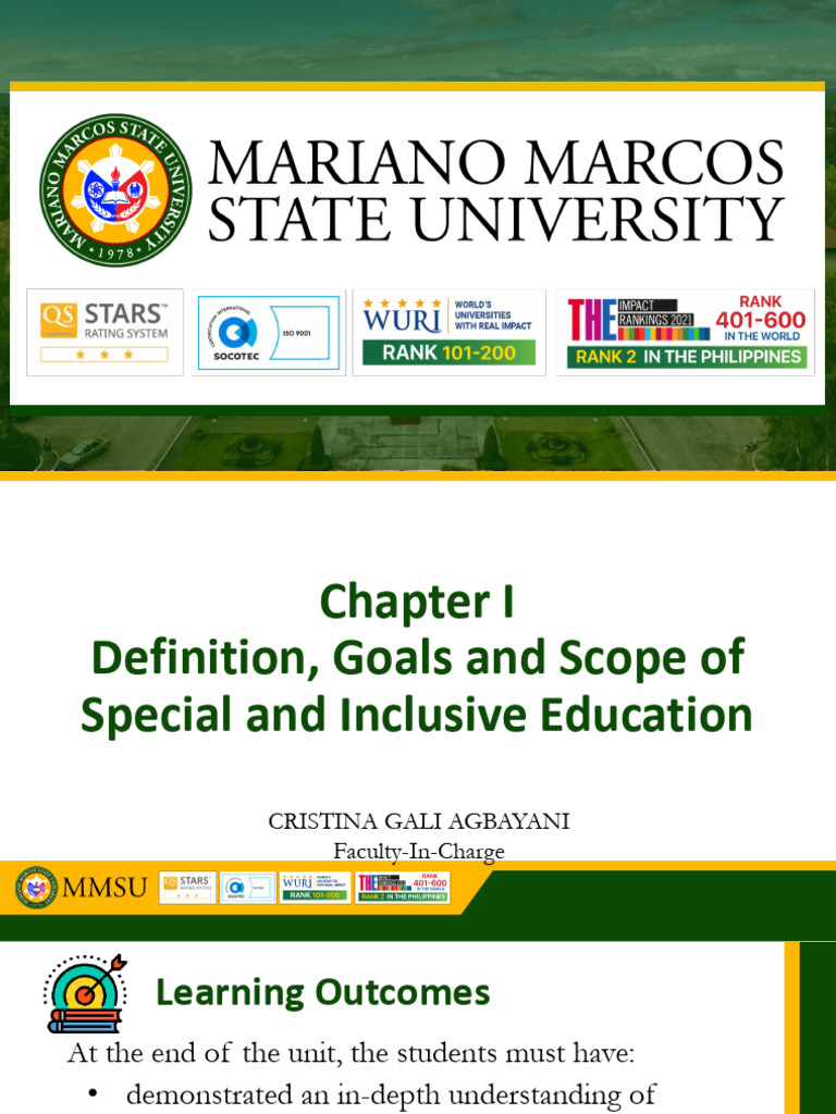 Inclusive & Special Education Overview | PDF | Inclusion (Education) | Special Education