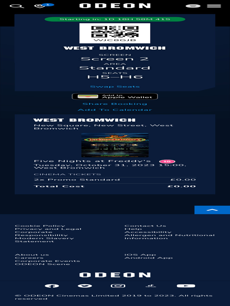 Order Details - ODEON | PDF