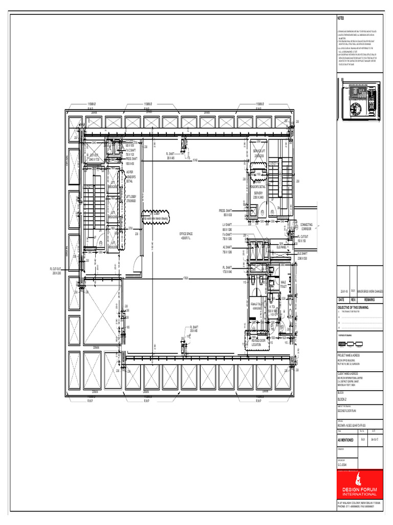 2nd Floor Plan Bridge Layout1 Pdf