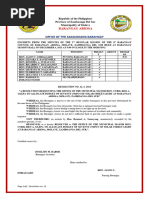 Barangay Tanods Id | PDF