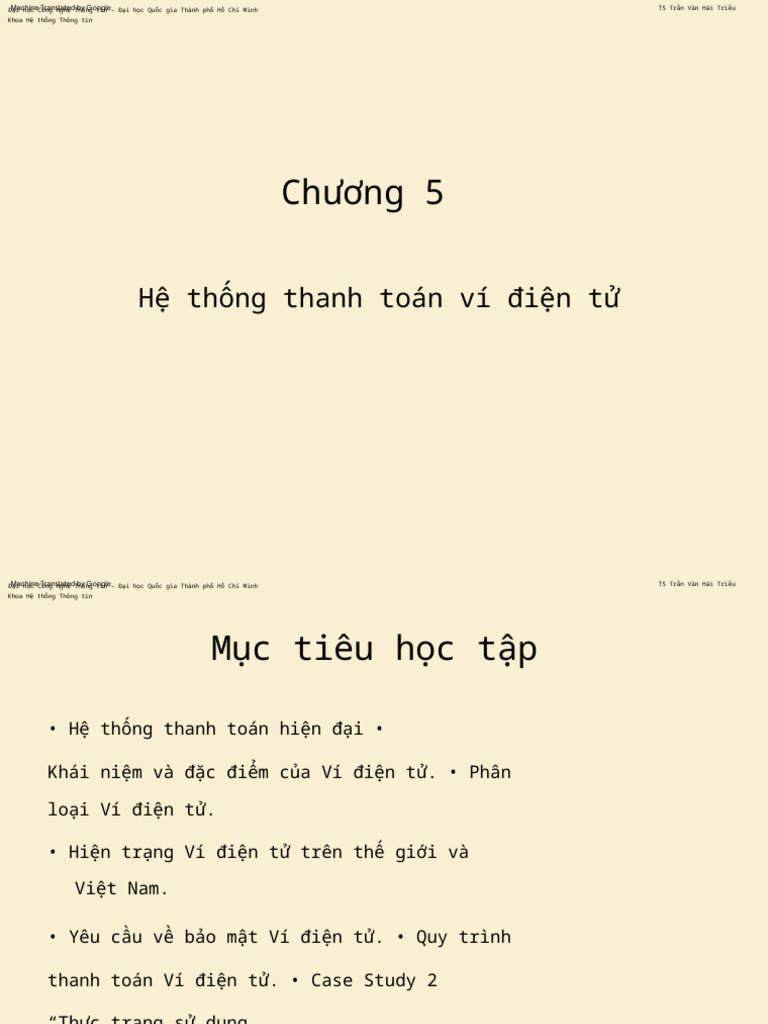 Chapter 5 E-wallet Payment System_Part 1 | PDF