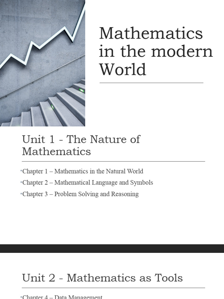 Mathematics in The Modern World | PDF