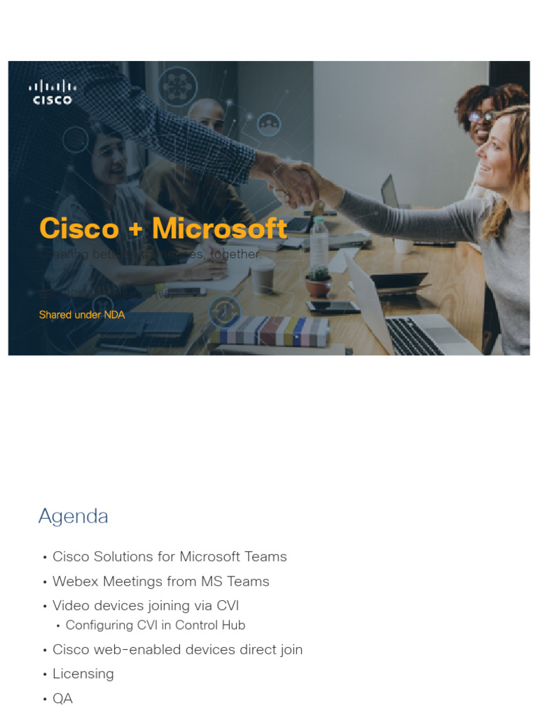 Cisco Webex Rooms Joining Microsoft Teams Meetings | PDF | Cloud Computing | Microsoft Azure
