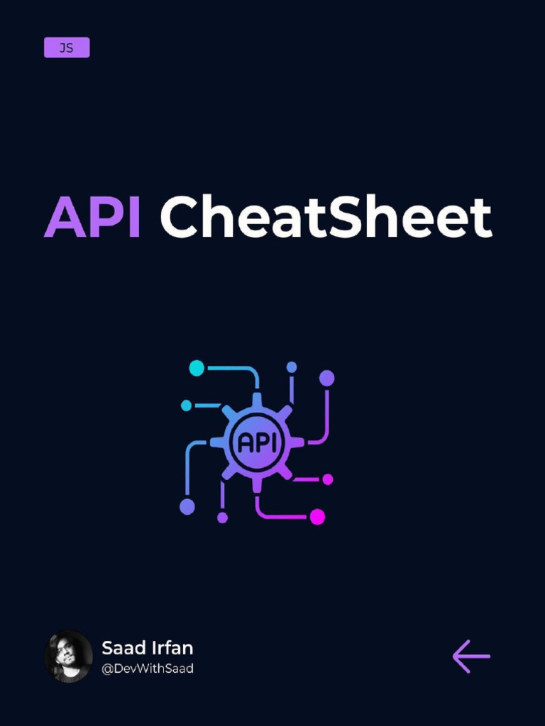 API CheatSheet | PDF