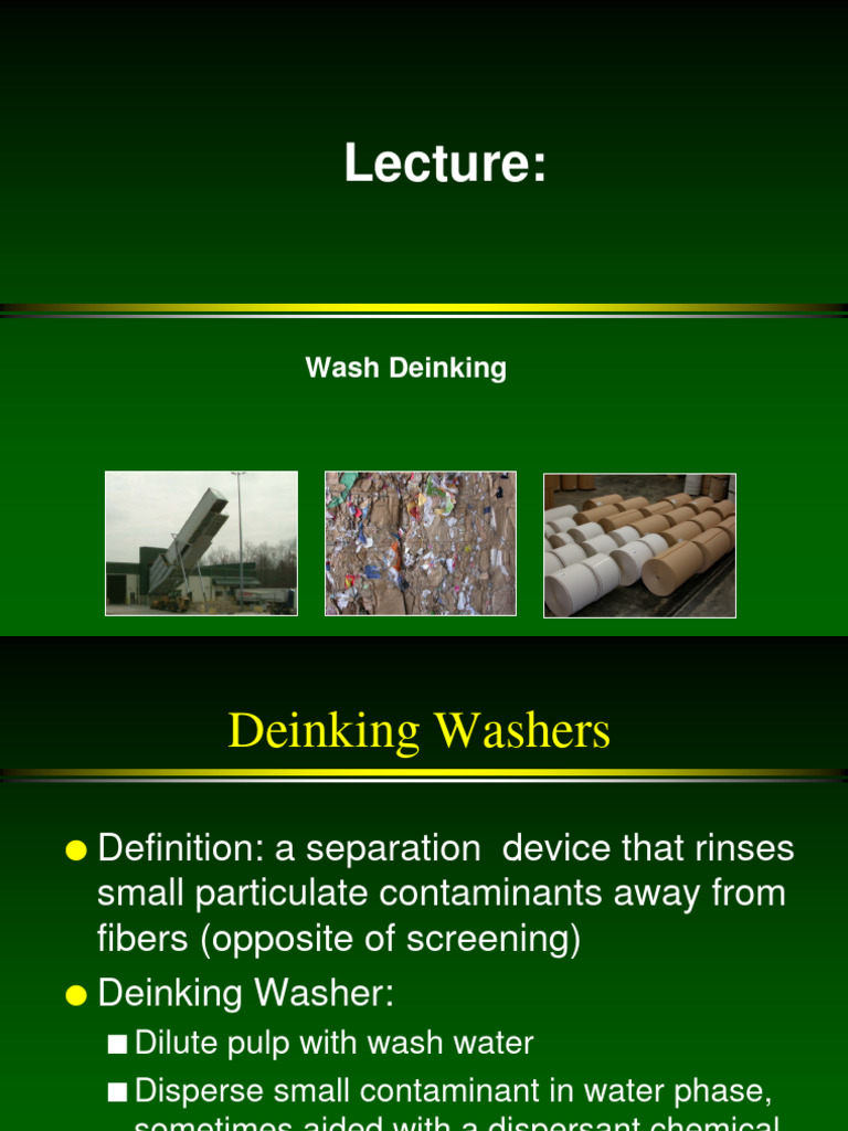 Paper Recycling | PDF | Hydrogen Peroxide | Pulp (Paper)