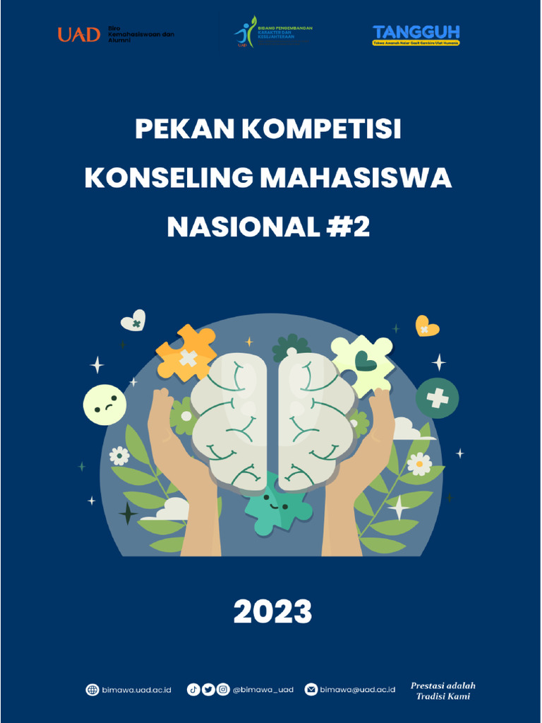Juknis Pekan Kompetisi Konseling Mahasiswa Nasional #2 2023 | PDF