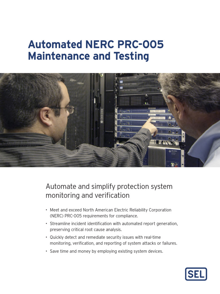 Automate PRC-005 - PF00547 | PDF | Reliability Engineering | Automation